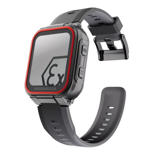 AI-Enabled Health Monitoring Smartwatch | Intrinsically Safe | RuggedEdge